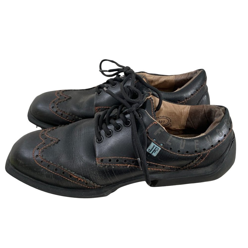 John Fluevog Vintage Charles Future Angel Leather Win… - Gem